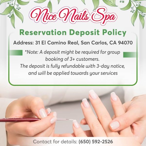 Nice Nails Spa | Nail Salon in San Carlos, CA 94070